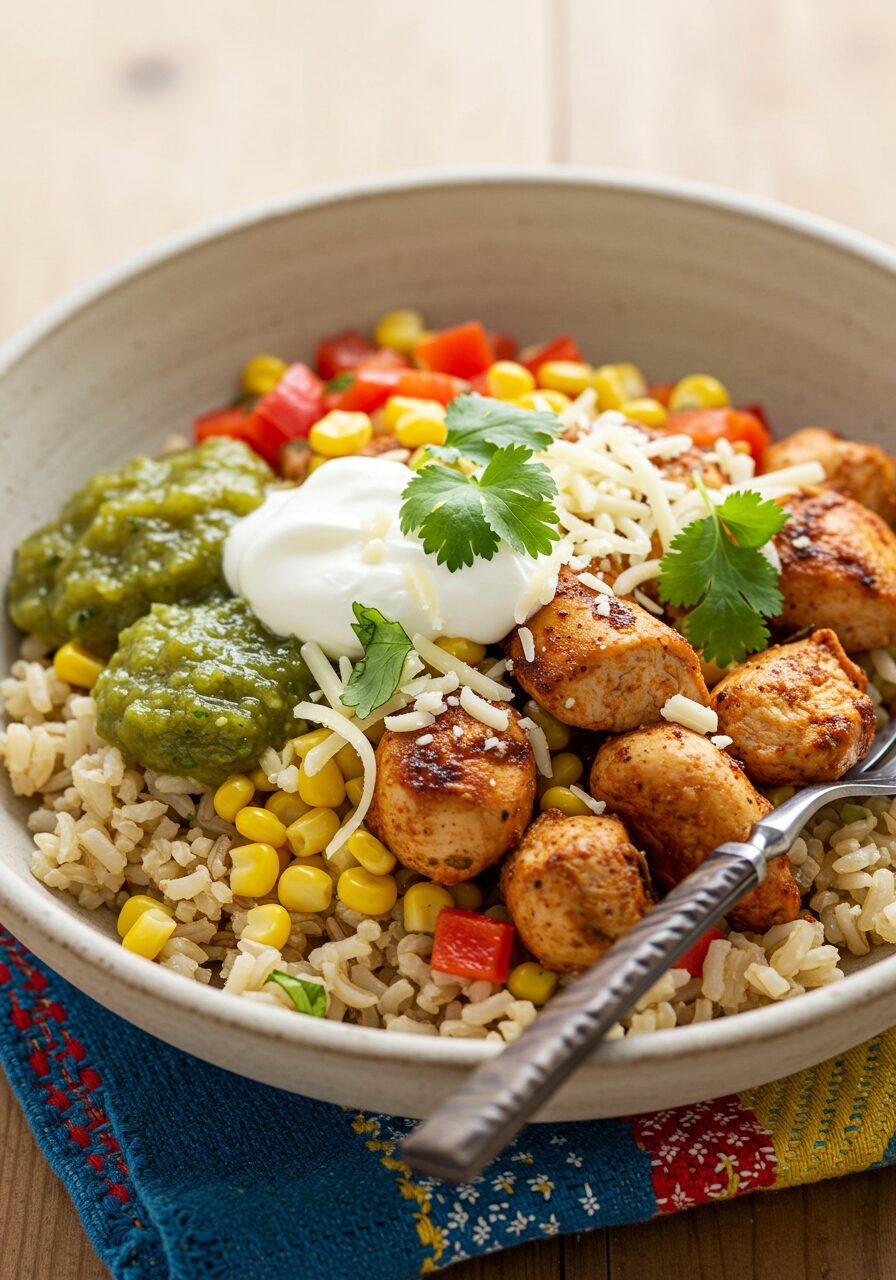 Baja Style Chicken Bowl Recipe – WiseRecipes