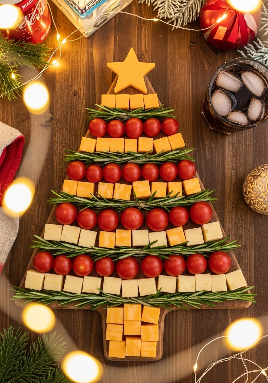 The Easiest Christmas Tree Cheese Board (A 15-Minute Show-Stopper ...