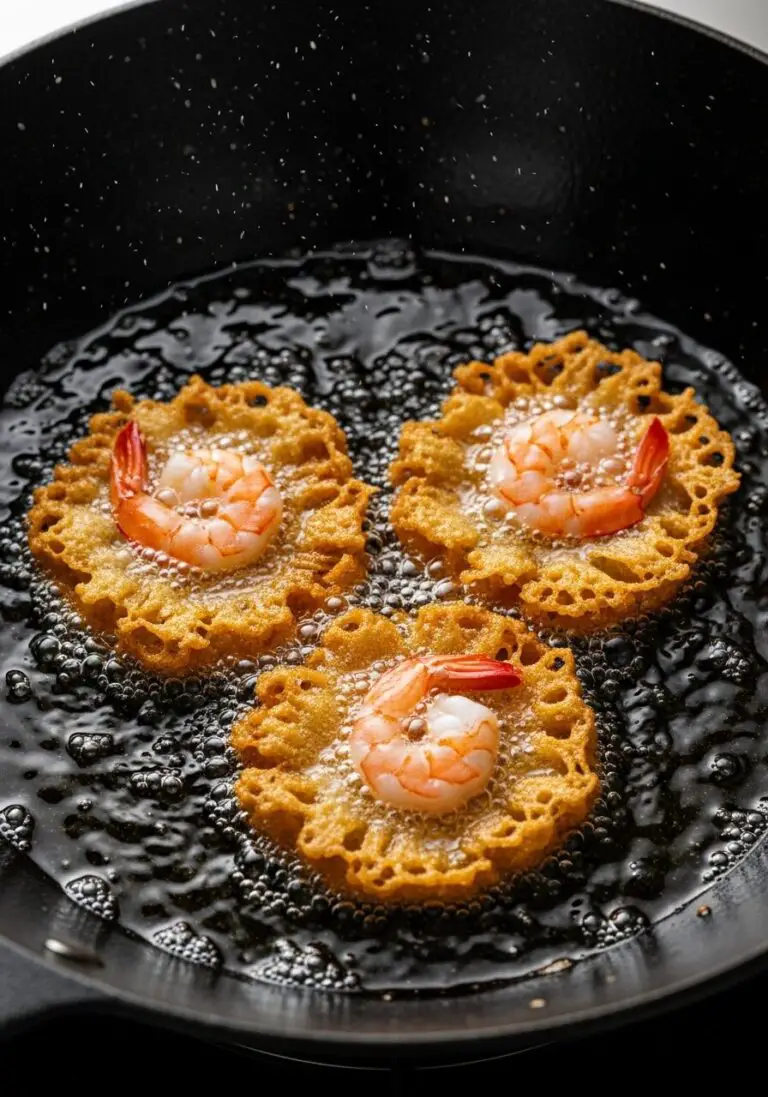 The Ultimate Crispy Taro Shrimp Fritters (Bánh Tôm Chiên Recipe!) | WiseRecipes