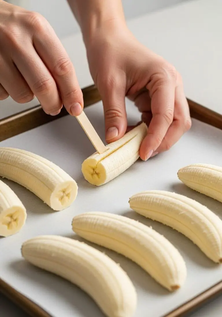 The Ultimate Frozen Banana Lollies (Easy 3-Ingredient Treat!) | WiseRecipes