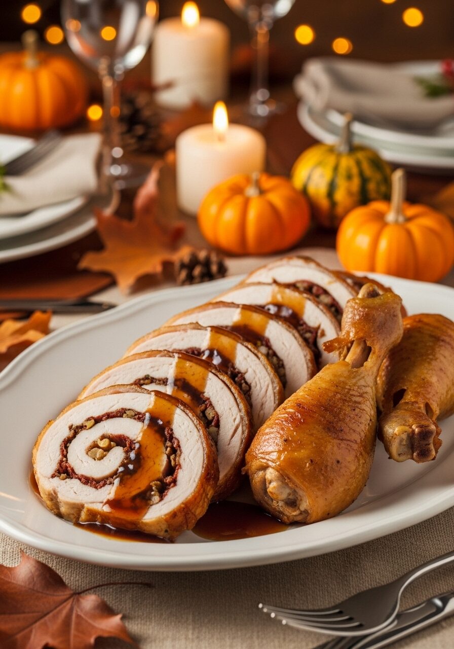 The Ultimate Turkey Ballotine: A Showstopping Thanksgiving Centerpiece ...