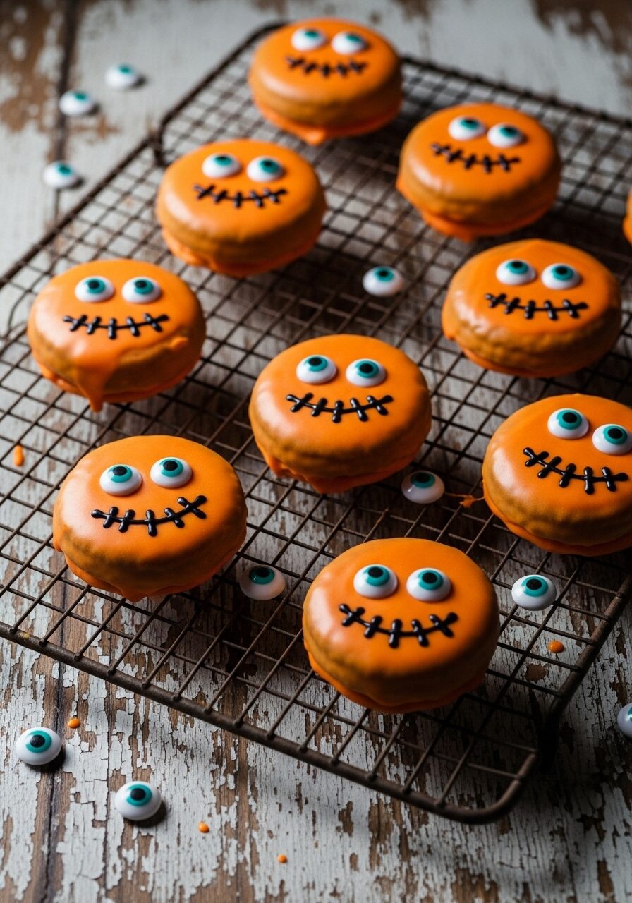 The Ultimate Freaky-Face Halloween Oreo Cookies (So Easy & No-Bake ...