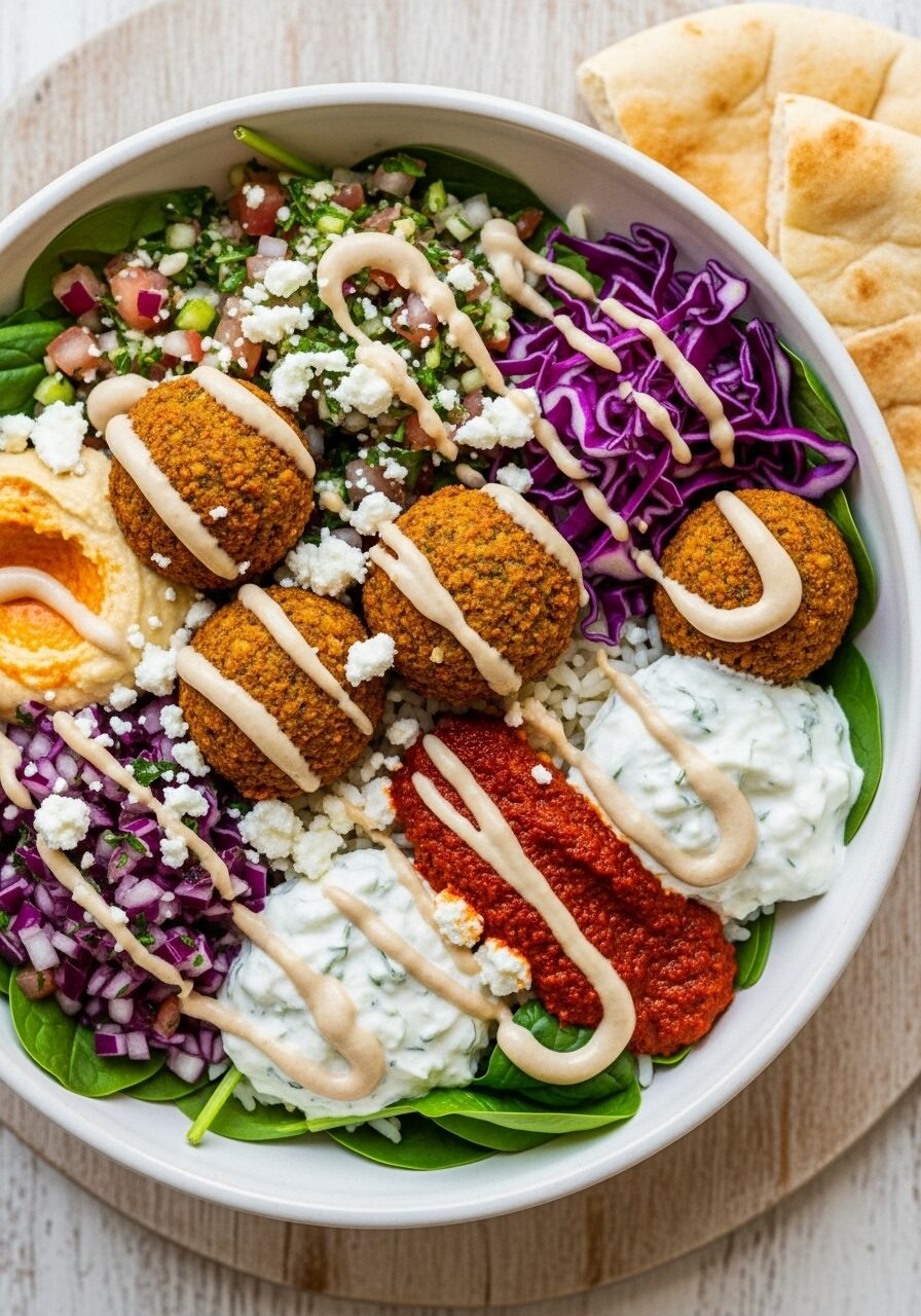 The Ultimate Falafel Bowls (Homemade Cava Bowls – So Fresh!) – WiseRecipes