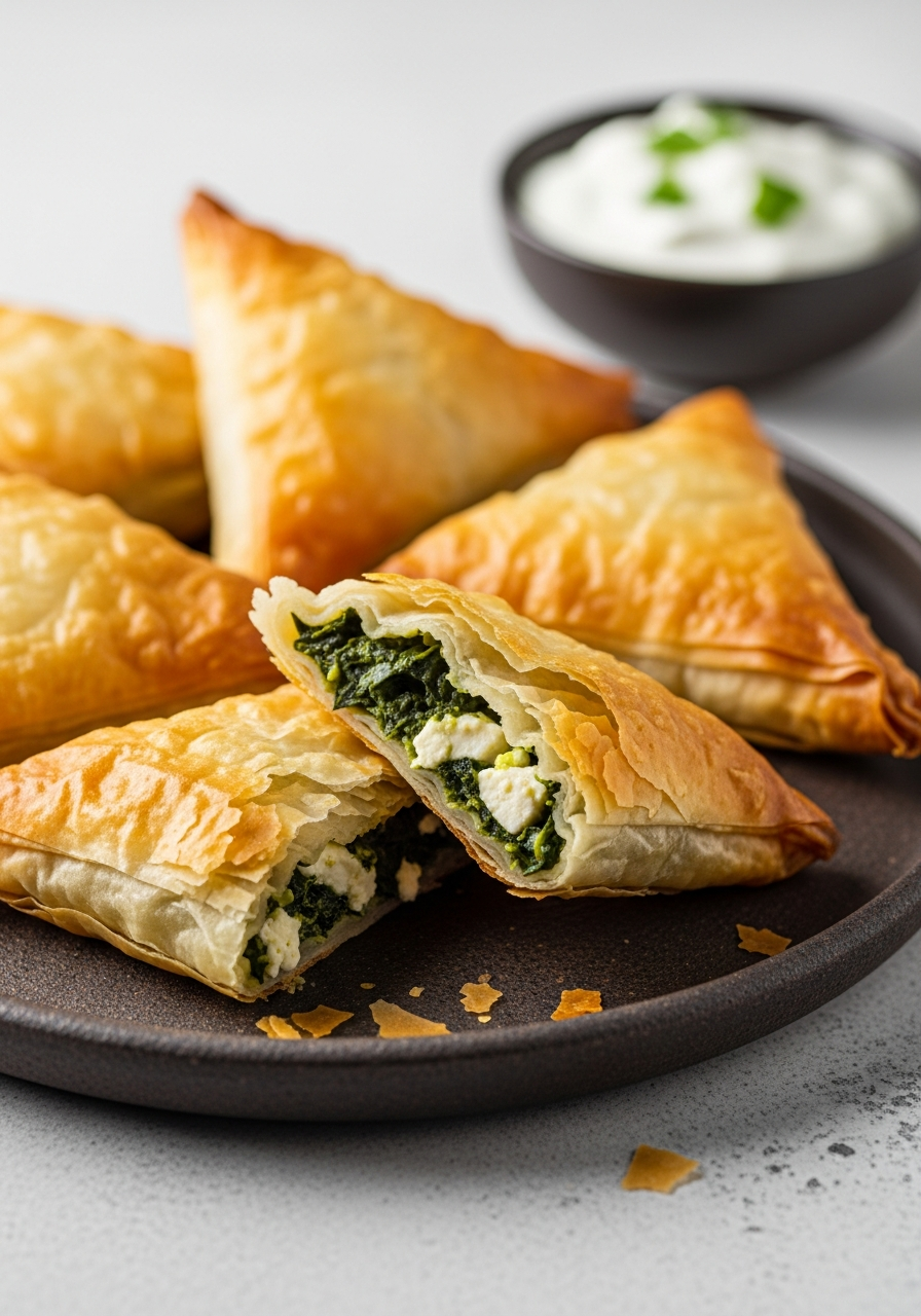 The Ultimate Crispy Spanakopita Triangles (Easy Appetizer!) – WiseRecipes