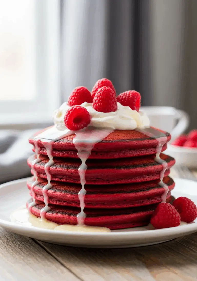 The Ultimate 4-Ingredient Red Pancakes (Healthy Beet Pancakes ...