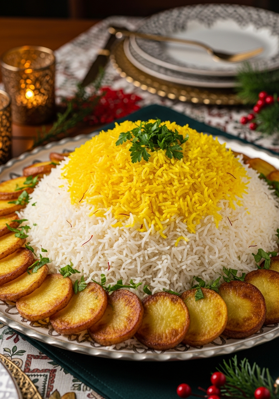 The Ultimate Persian Rice with Crispy Golden Potato (Tahdig!) – WiseRecipes