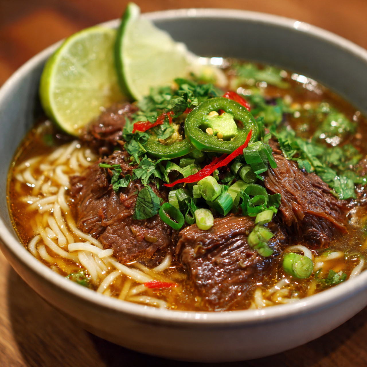 The Ultimate Slow Cooker Asian Beef Noodle Soup (So Easy & Tender ...