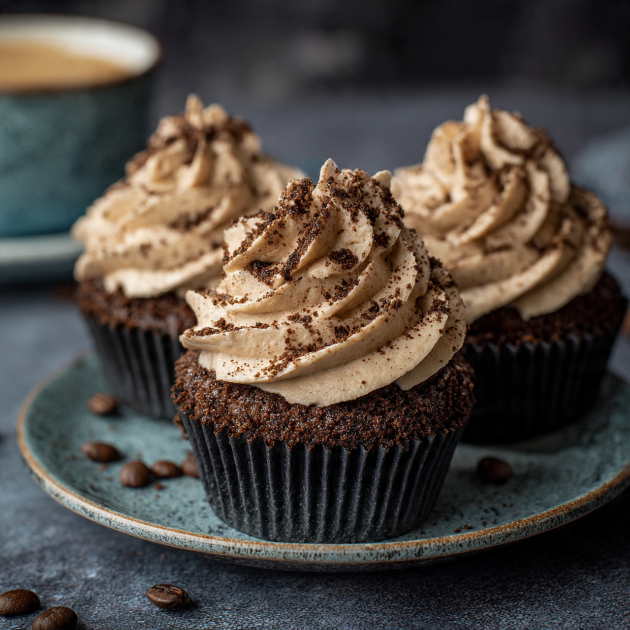 The Ultimate Moist Mocha Cupcakes with Espresso Frosting – WiseRecipes