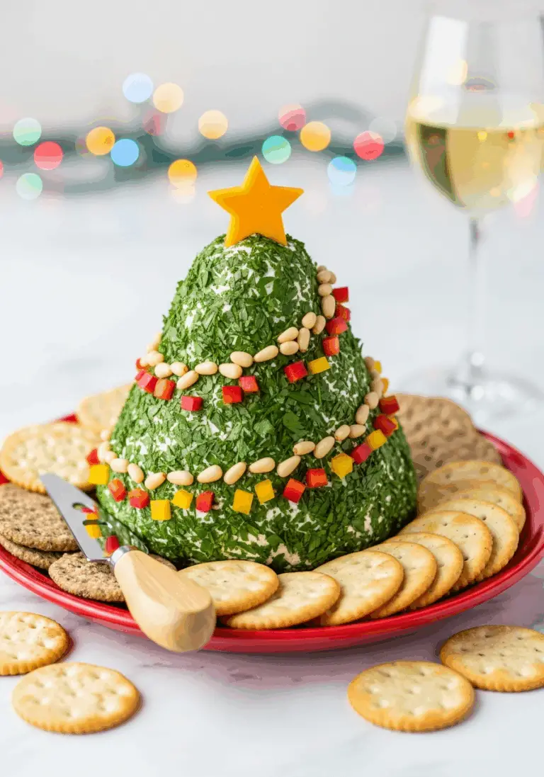 The Ultimate Christmas Tree Cheese Ball (Easy & Festive Appetizer ...