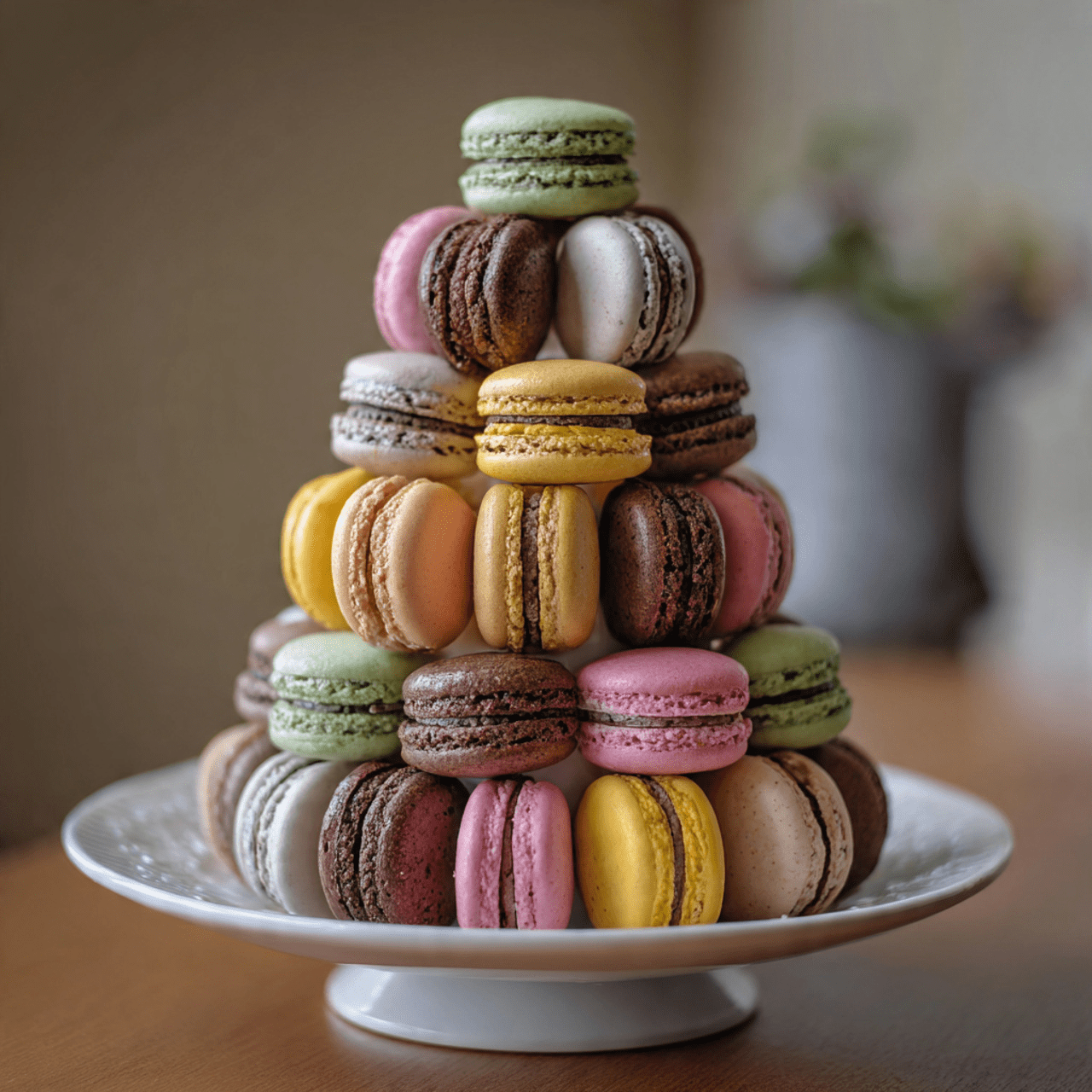 Spectacular Neapolitan Macaron Towers (A Show-Stopping Dessert ...