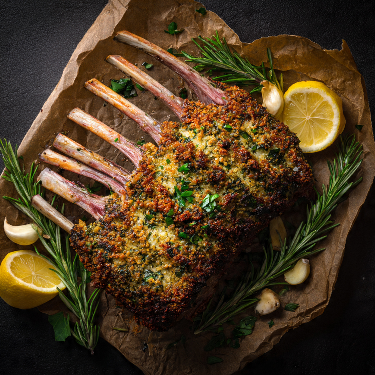 The Ultimate Roast Rack Of Lamb (Perfect For Christmas Dinner ...