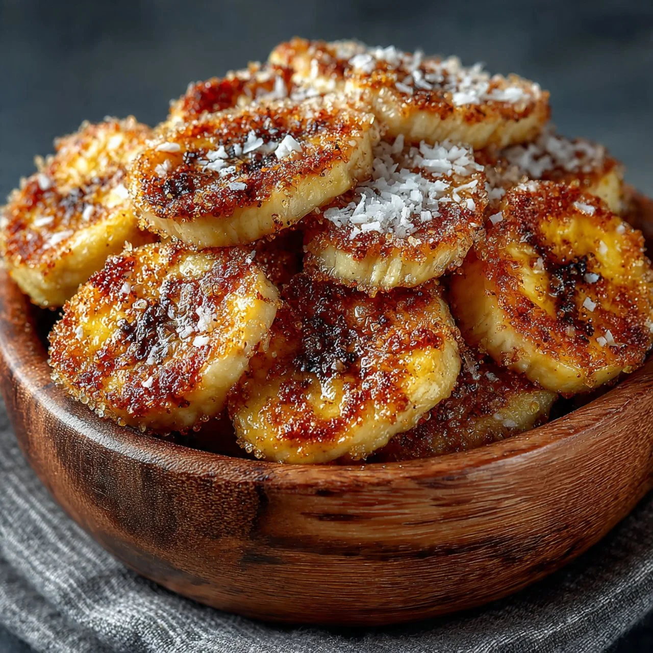 Cinnamon-Sugar Air Fryer Banana Chips – WiseRecipes