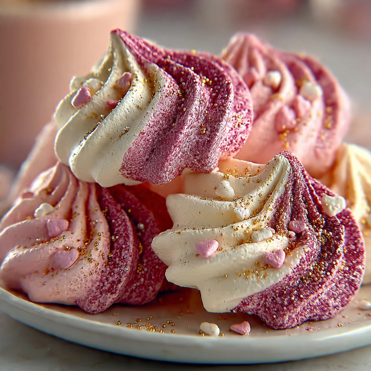 Valentine’s Day Meringue Kisses – WiseRecipes