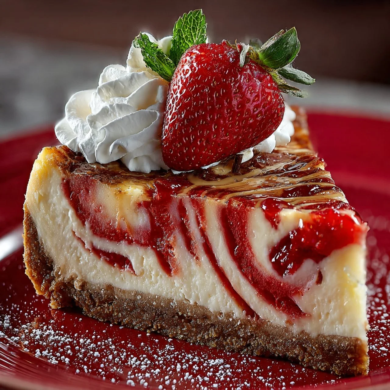 White Chocolate Strawberry Cheesecake – WiseRecipes